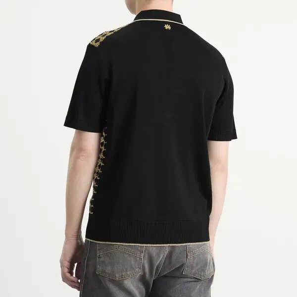 Amiri Ma Quad Zip Polo