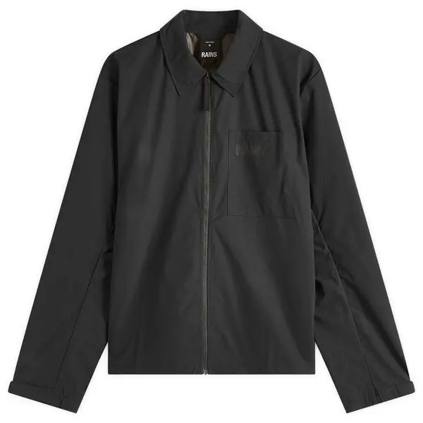 Rains Mito Overshirt - Black