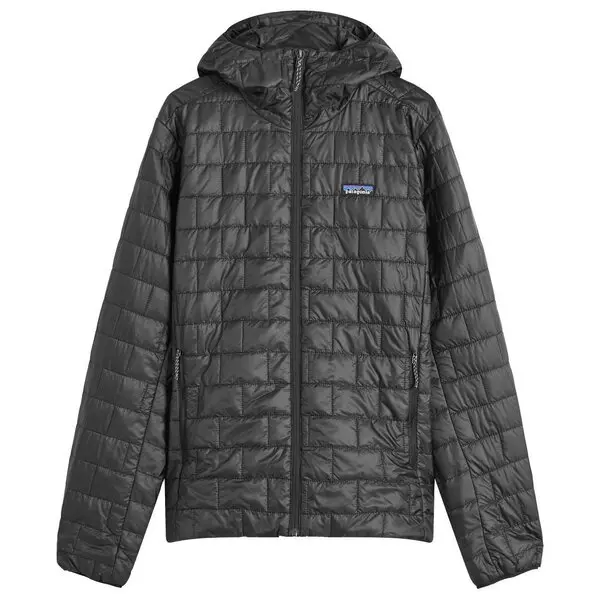 Patagonia Nano Puff Hooded Jacket - Black