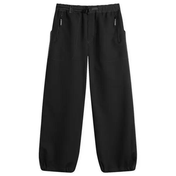 AND WANDER Vent Trousers - Black