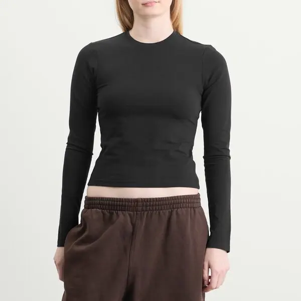 Good American Super Stretch Long Sleeve T-shirt