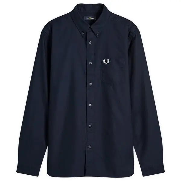 Fred Perry Oxford Shirt - Navy