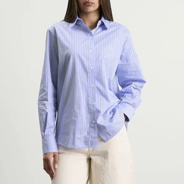 ANINE BING Essie Shirt - Blue Stripe