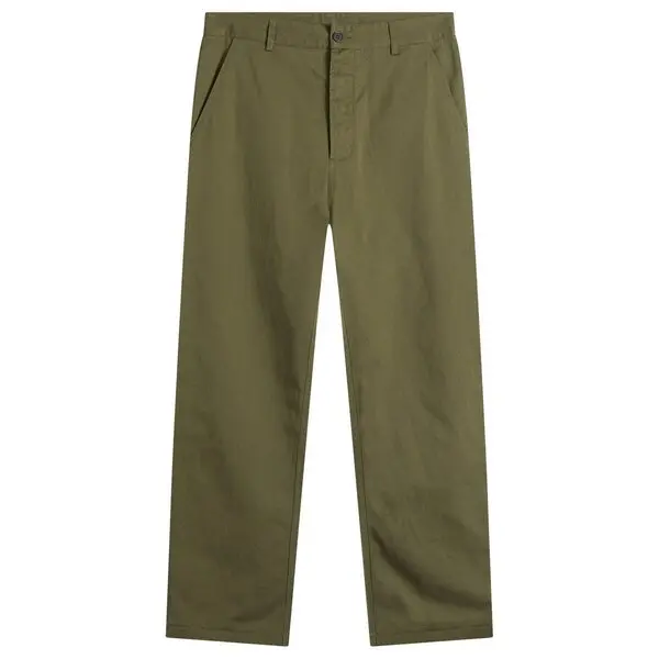 Universal Works Twill Military Chino - Light Olive