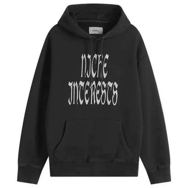 HERESY Niche Interests Hoodie - Black