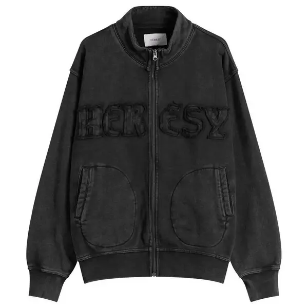 HERESY Dust Zip Sweatshirt - Ash