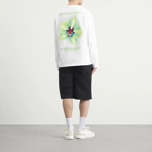 Casablanca Glitch Orchid Long Sleeve T-shirt