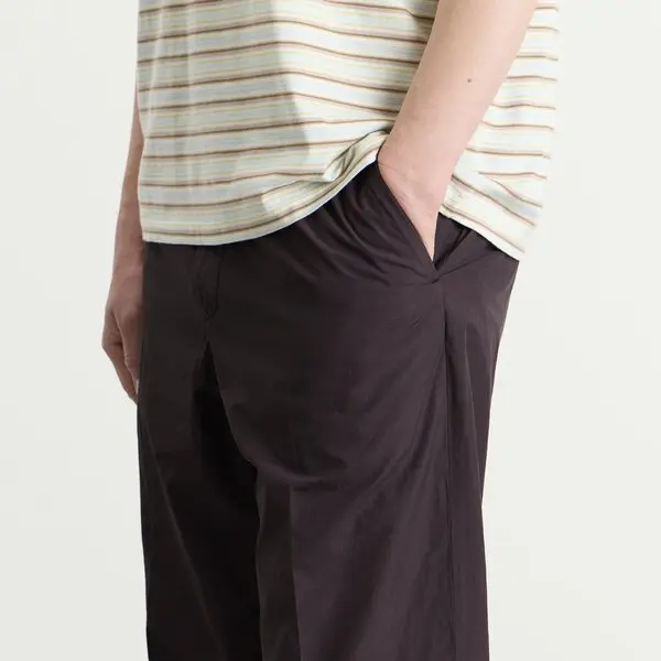 Auralee Garment-dyed Shuttle Weather Trouser