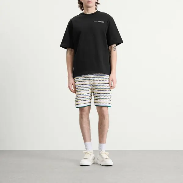 Casablanca Tuck Stitch Shorts - Multi