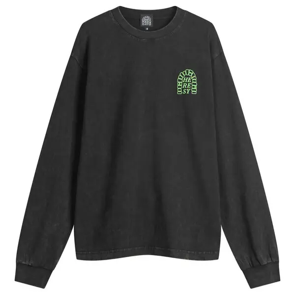 HERESY Arch Long Sleeve T-shirt - Ash