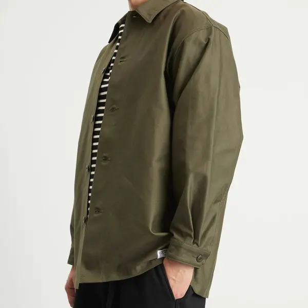 WTAPS Cbw Backsatin Overshirt