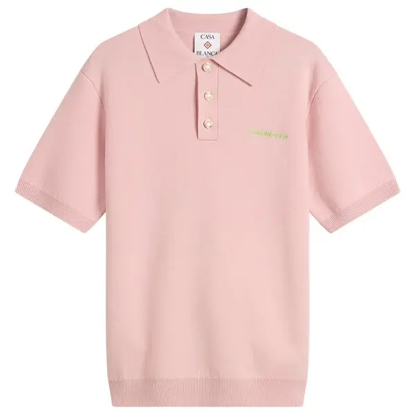 Casablanca Double Face Polo - Pink