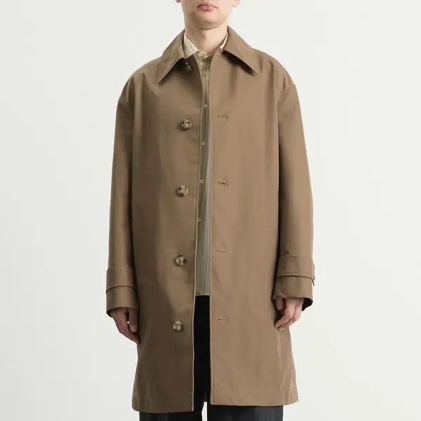 AMI Paris Water Repellent Cotton Mac