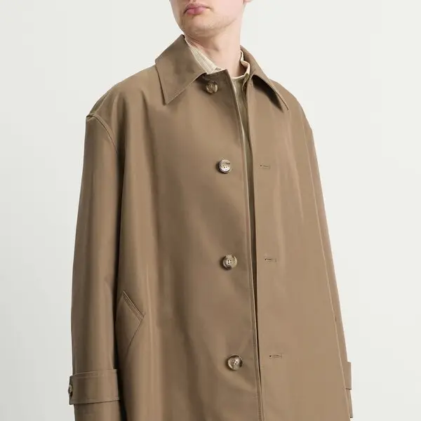 AMI Paris Water Repellent Cotton Mac