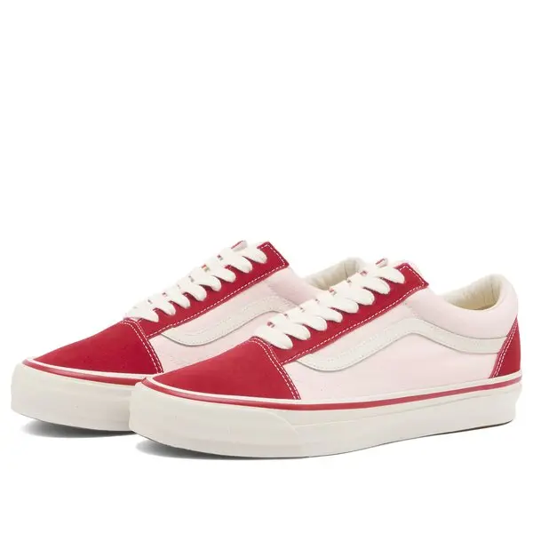 VANS Lx Old Skool Low Top Sneakers - Nineties Red/pink