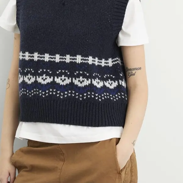 DAMSON MADDER Rhona House Knitted Vest