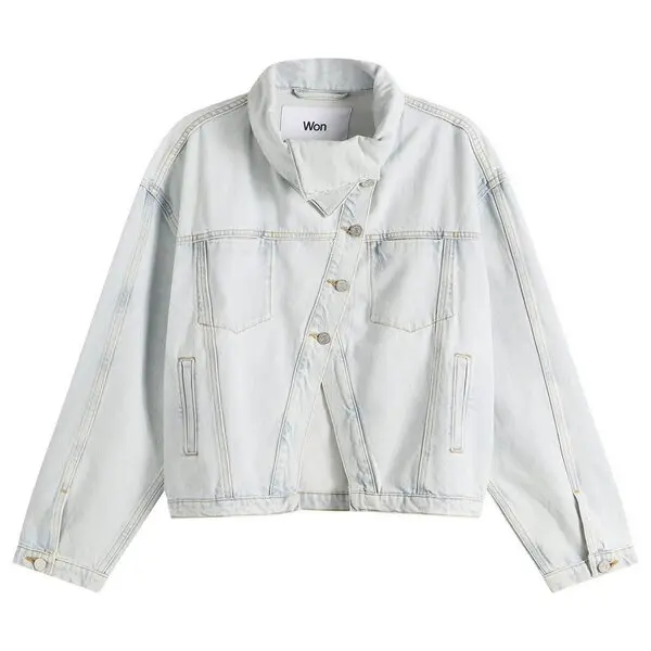 WON HUNDRED Kaia Denim Jacket - Soft Blue