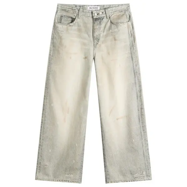WON HUNDRED Lyon Printed Denim Jeans - Digital Painted