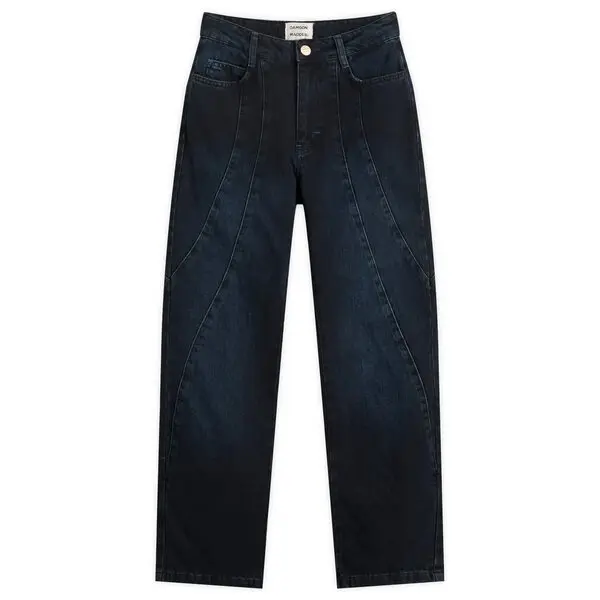 DAMSON MADDER Juli Wavy Seams Jeans - Blue