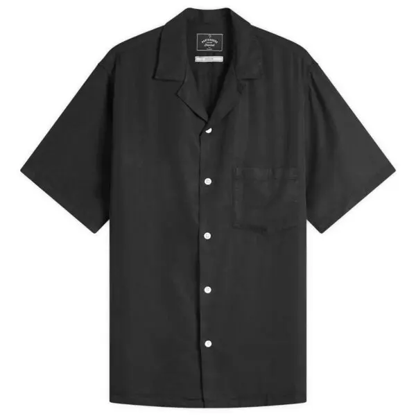 Portuguese Flannel Dogtown Vacation Shirt - Black