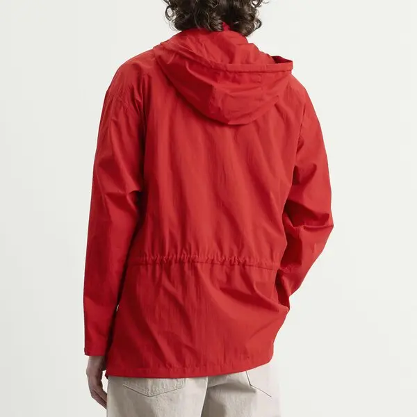 Auralee Cotton Lawn Hooded Blouson