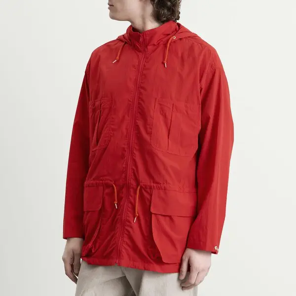Auralee Cotton Lawn Hooded Blouson
