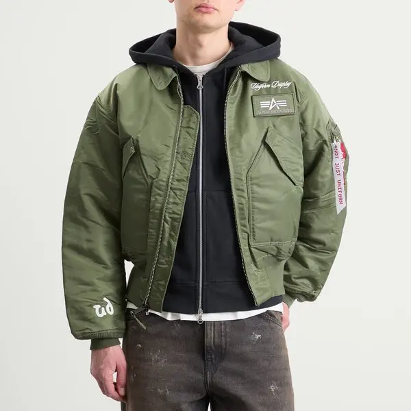 Alpha Industries X Uniform Display Cwu-45 Bomber Jacket End. Exclusive