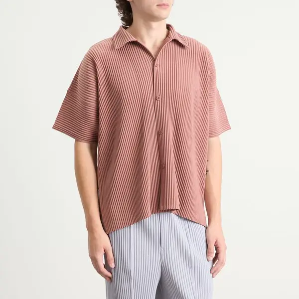Issey Miyake Pleated Vacation Shirt