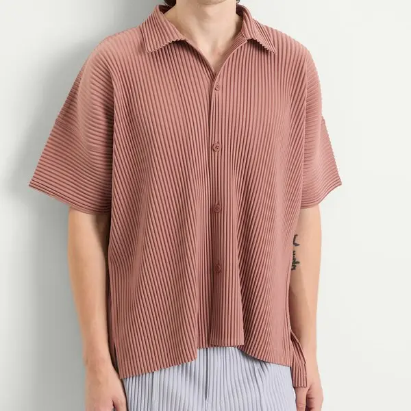 Issey Miyake Pleated Vacation Shirt