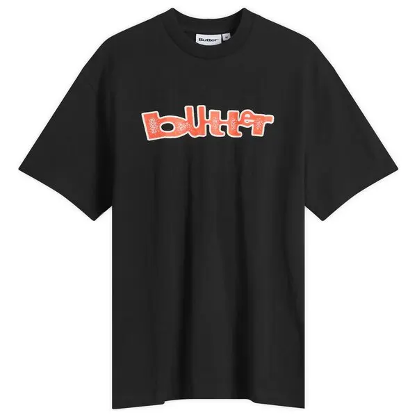 BUTTER GOODS Warped T-shirt - Black