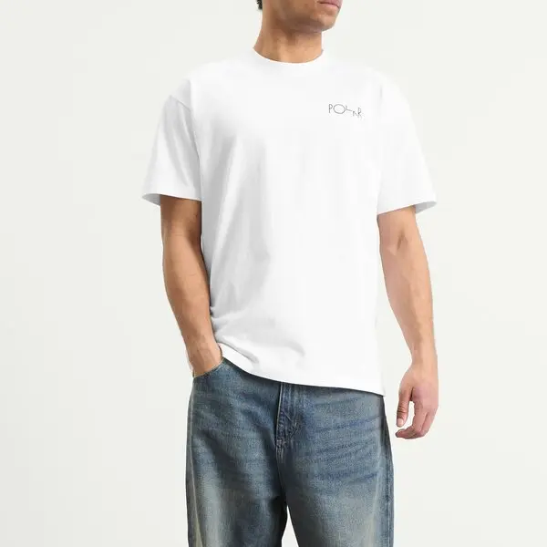 POLAR SKATE CO. Martas Roses Fill Logo T-shirt