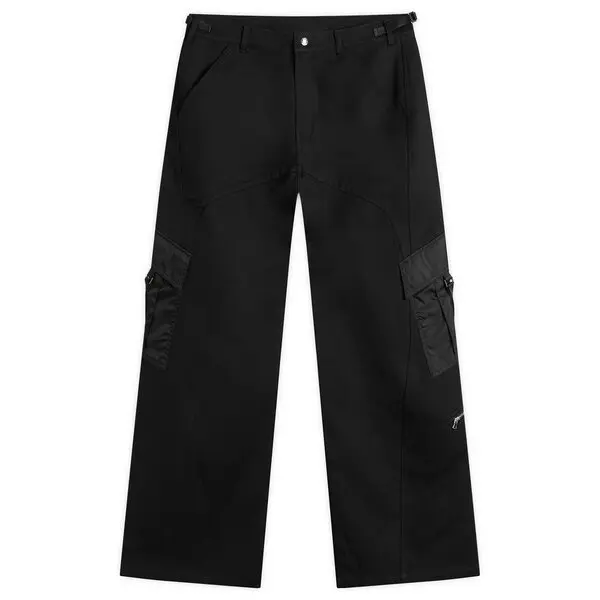 Casablanca Cotton Cargo Trouser - Black