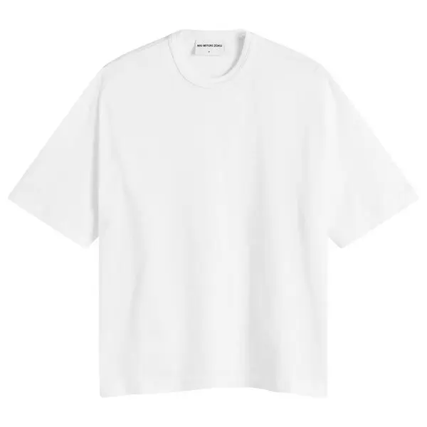 MKI MIYUKI ZOKU 220 Gsm Slub T-shirt - White