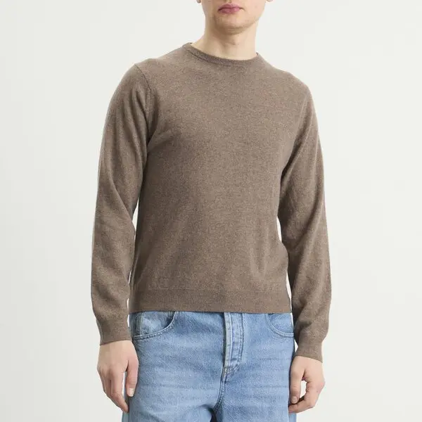 JIL SANDER Wool Cashmere Crew Neck Jumper