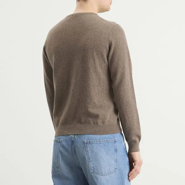 JIL SANDER Wool Cashmere Crew Neck Jumper