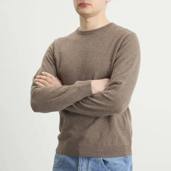 JIL SANDER Wool Cashmere Crew Neck Jumper