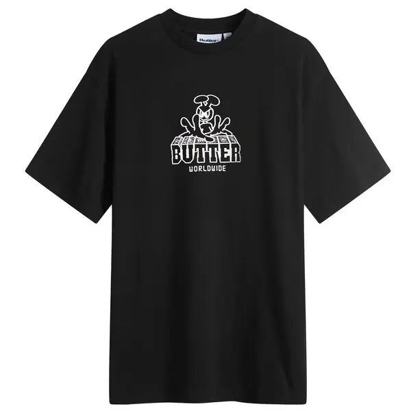 BUTTER GOODS Alien T-shirt - Black