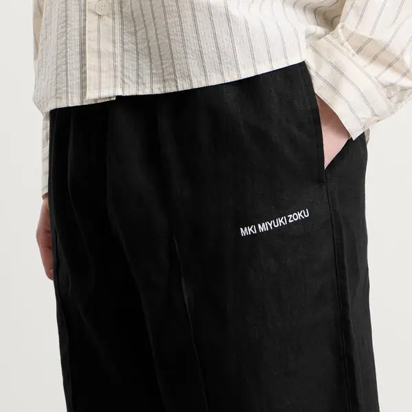 MKI MIYUKI ZOKU Linen Wide Leg Pants