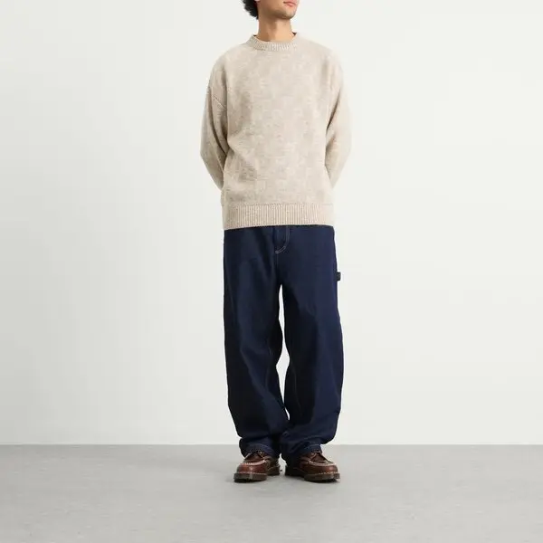 POLAR SKATE CO. George P Pattern Knit Jumper