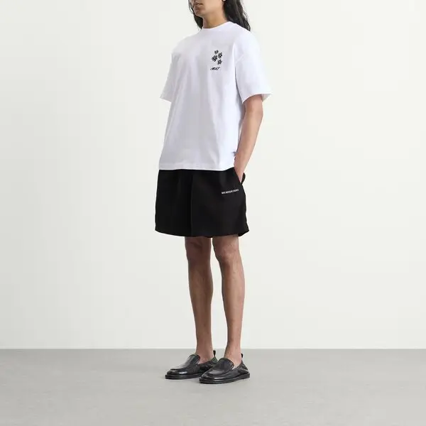 MKI MIYUKI ZOKU Linen Wide Leg Shorts