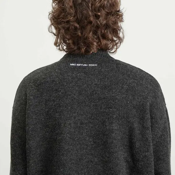 MKI MIYUKI ZOKU Mohair Blend Knit Crewneck
