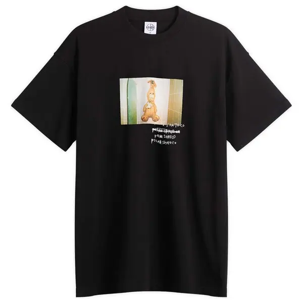 POLAR SKATE CO. Bunny 2 T-shirt - Black