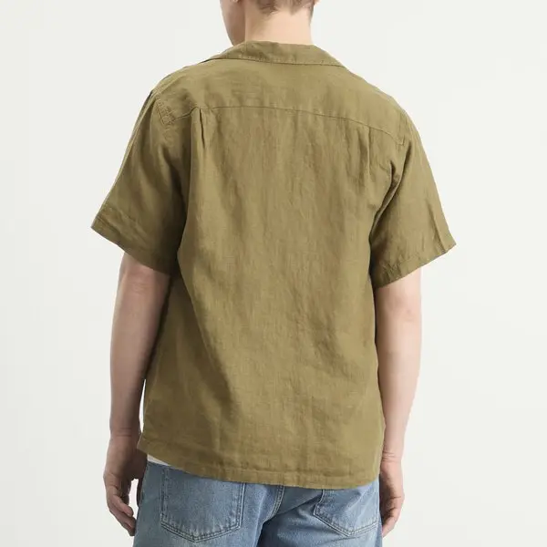 Portuguese Flannel Linen Camp Vacation Shirt