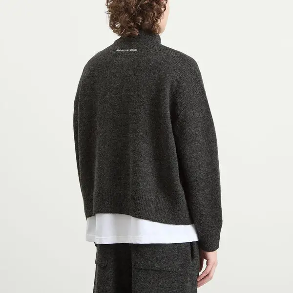 MKI MIYUKI ZOKU Mohair Blend Knit Track Jacket