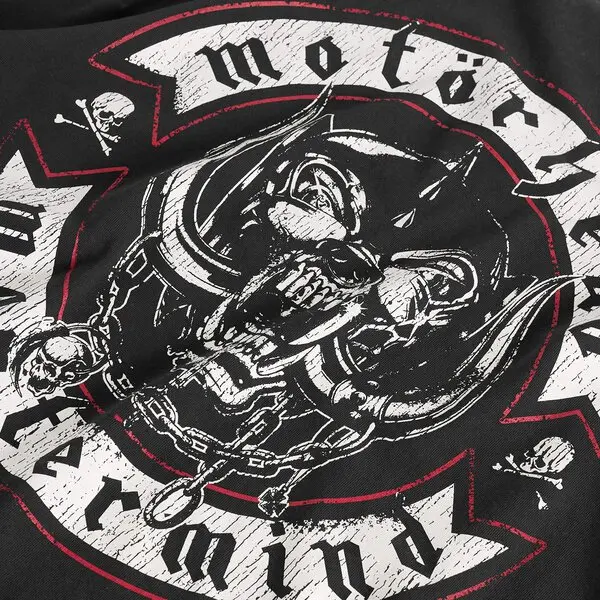 END. X Mastermind World X Motorhead Biker Badge T-shirt
