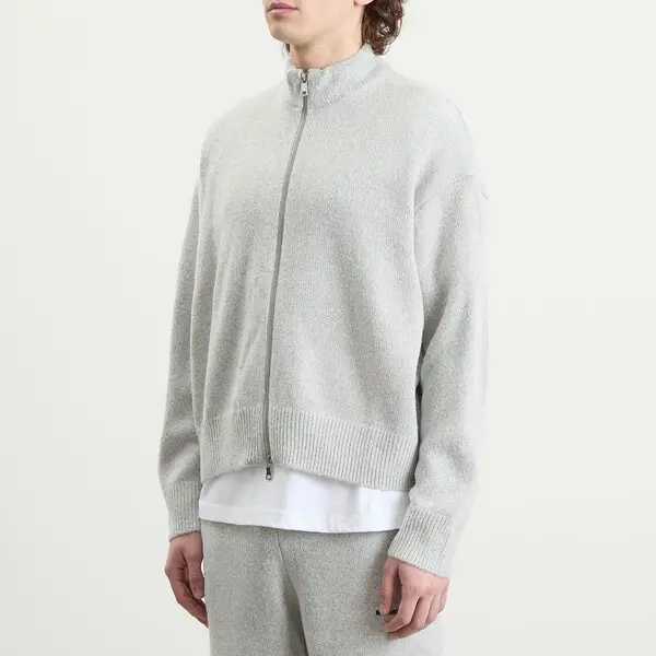 MKI MIYUKI ZOKU Mohair Blend Knit Track Jacket
