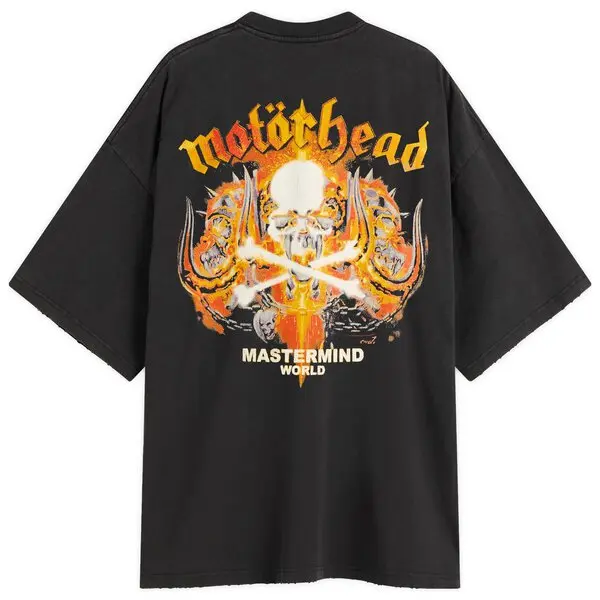 END. X Mastermind World X Motorhead Inferno T-shirt