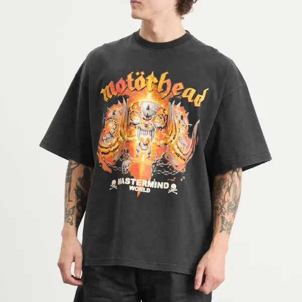 END. X Mastermind World X Motorhead Inferno T-shirt