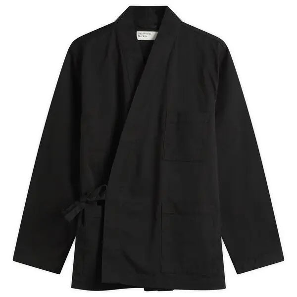 Universal Works Twill Kyoto Work Jacket - Black