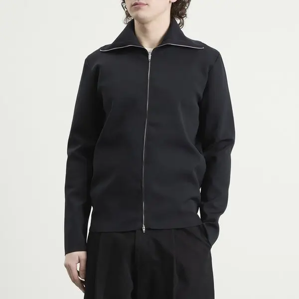 JIL SANDER Compact Zip Through Knit